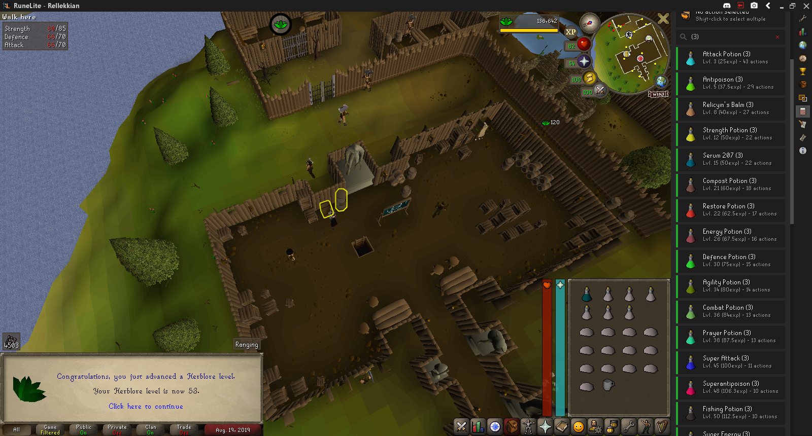 Progress Log #10: Weeks 21 & 22; August 30 2019 – Rellekkian